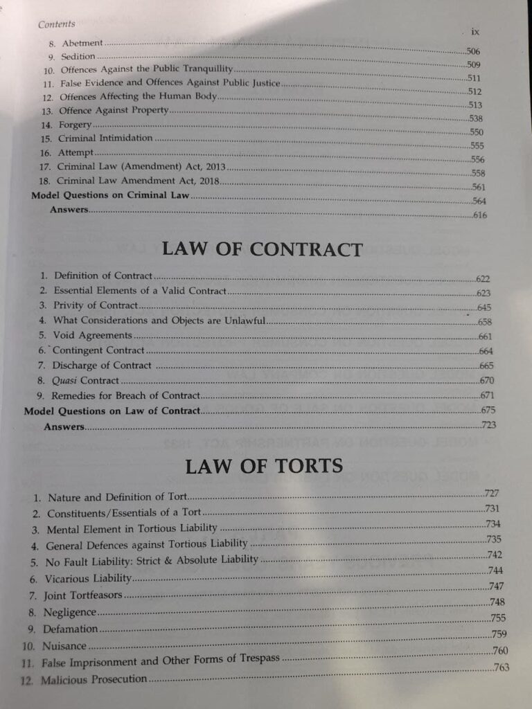 Singhal's SS Handbook For LLM [18th Edition] 2022 Entrance Exam/ LLM ...